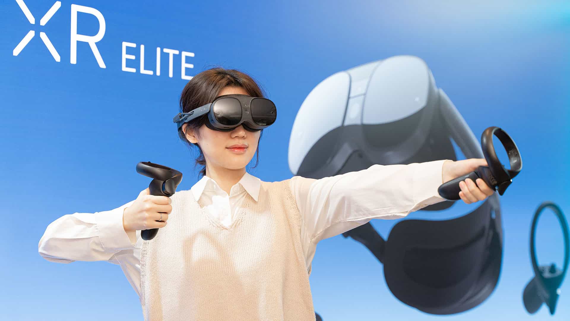 HTC 發表全新 VIVE XR Elite 混合實境裝置，支援跨 VR / MR 內容並配備全彩 RGB 透視鏡頭 - News Pie